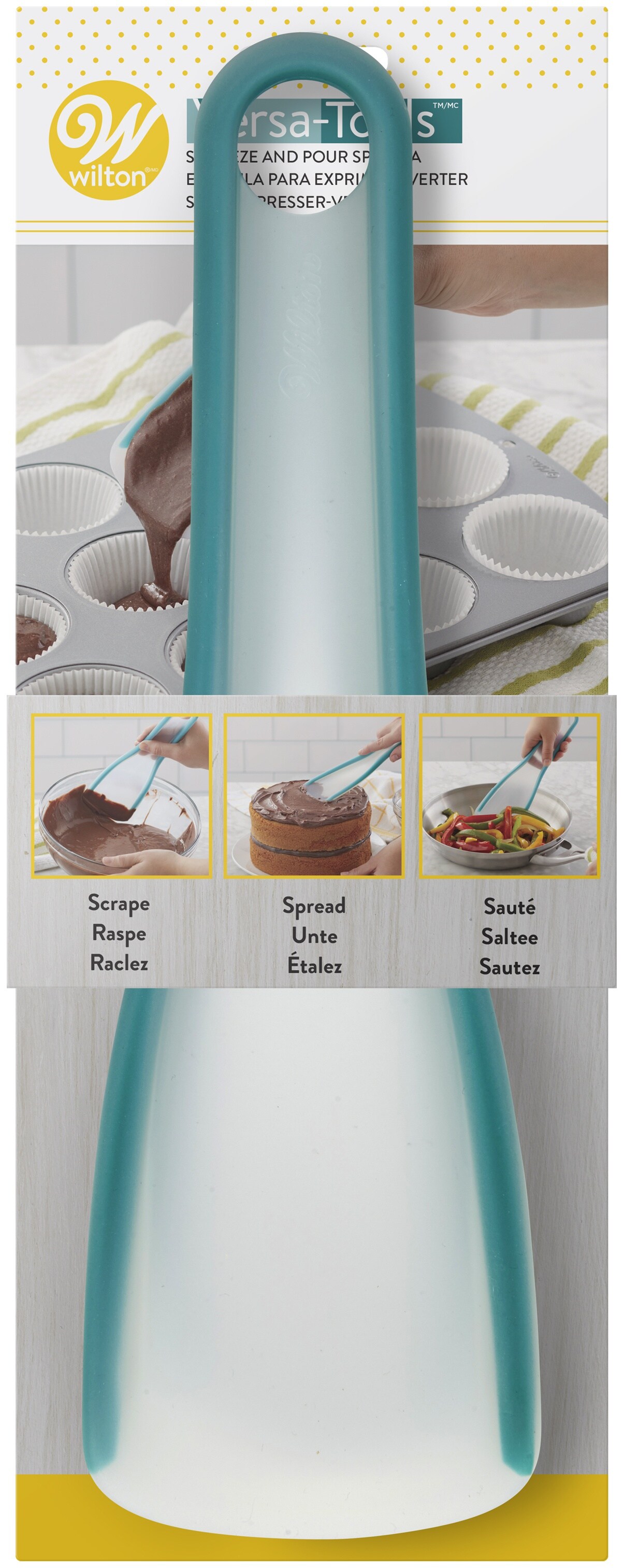 Wilton Versa-Tools Squeeze And Pour Spatula- | Michaels