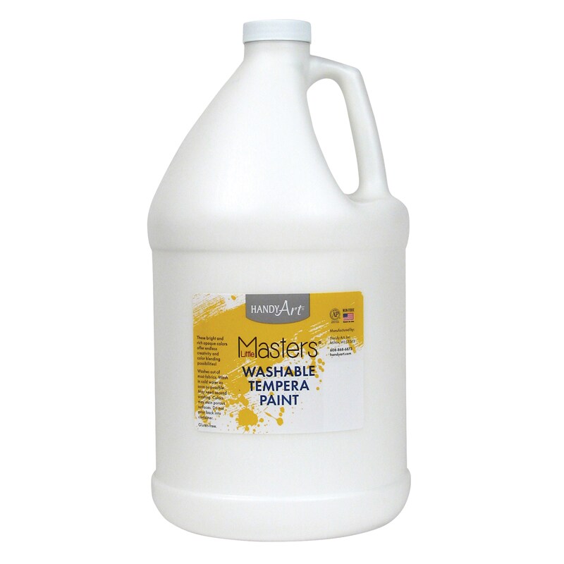 Little Masters® Washable Tempera Paint, White, Gallon | Michaels