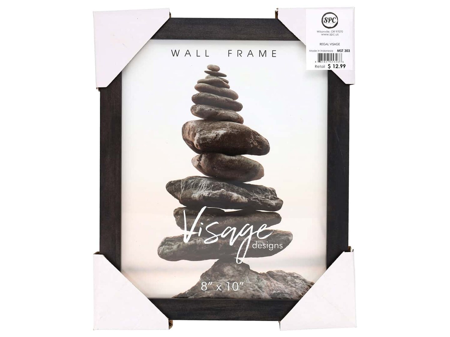 Sierra Pacific Crafts Frame Regal Visage 8 in. X 10 in. Black Oak ...