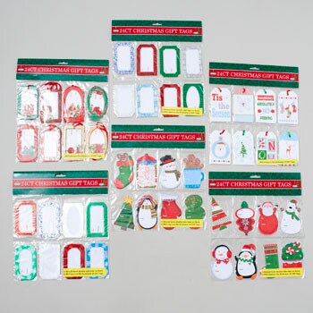 Glitter Christmas Gift Tags 24 ct | Michaels