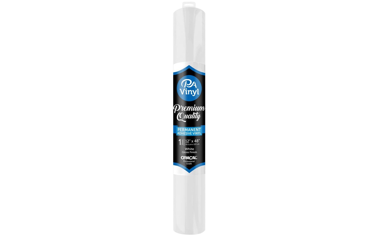 Vinyl 12x48 Roll Perm Adh Gloss White | Michaels