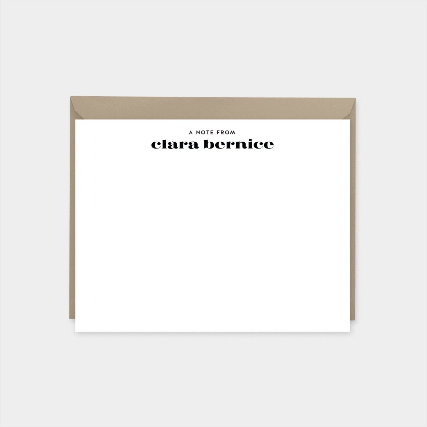 Personalized Note Cards VII, Modern Note | Michaels
