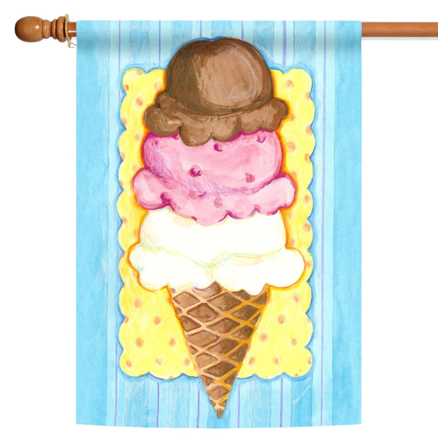 Toland Home Garden Neapolitan Outdoor House Flag 40" x 28" | Michaels