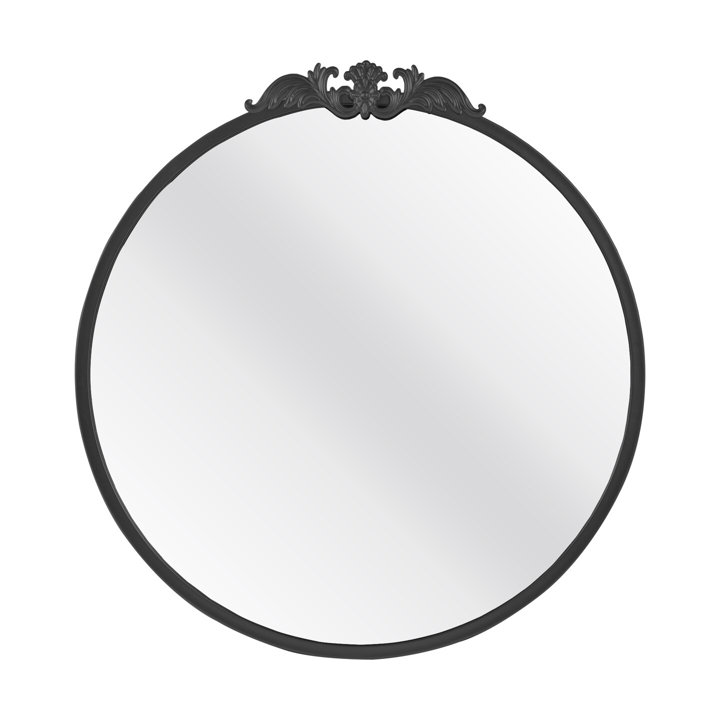 Arched Full Length Mirror Vintage Carved Mirror Iron Frame Wall Mirror ...