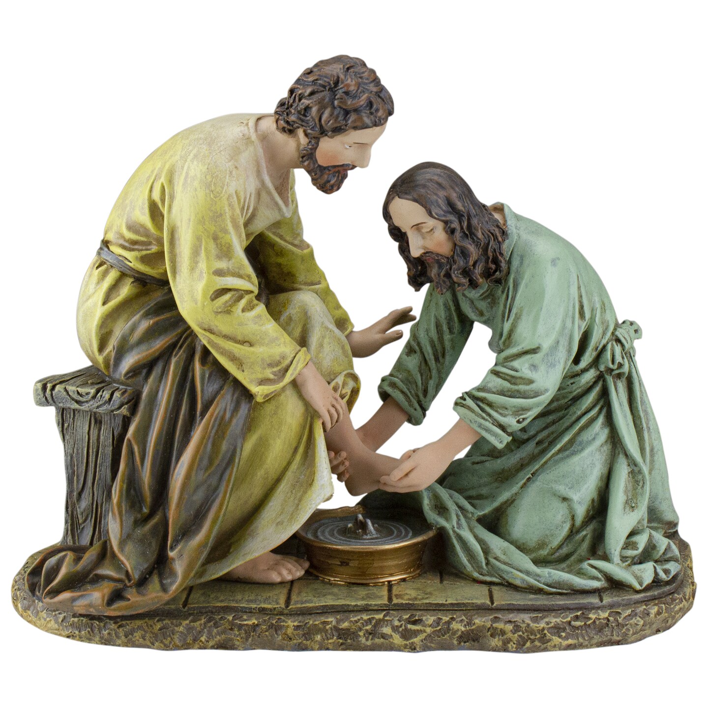 Roman Joseph's Studio Jesus Washing Feet Religious Figure 8" | Michaels