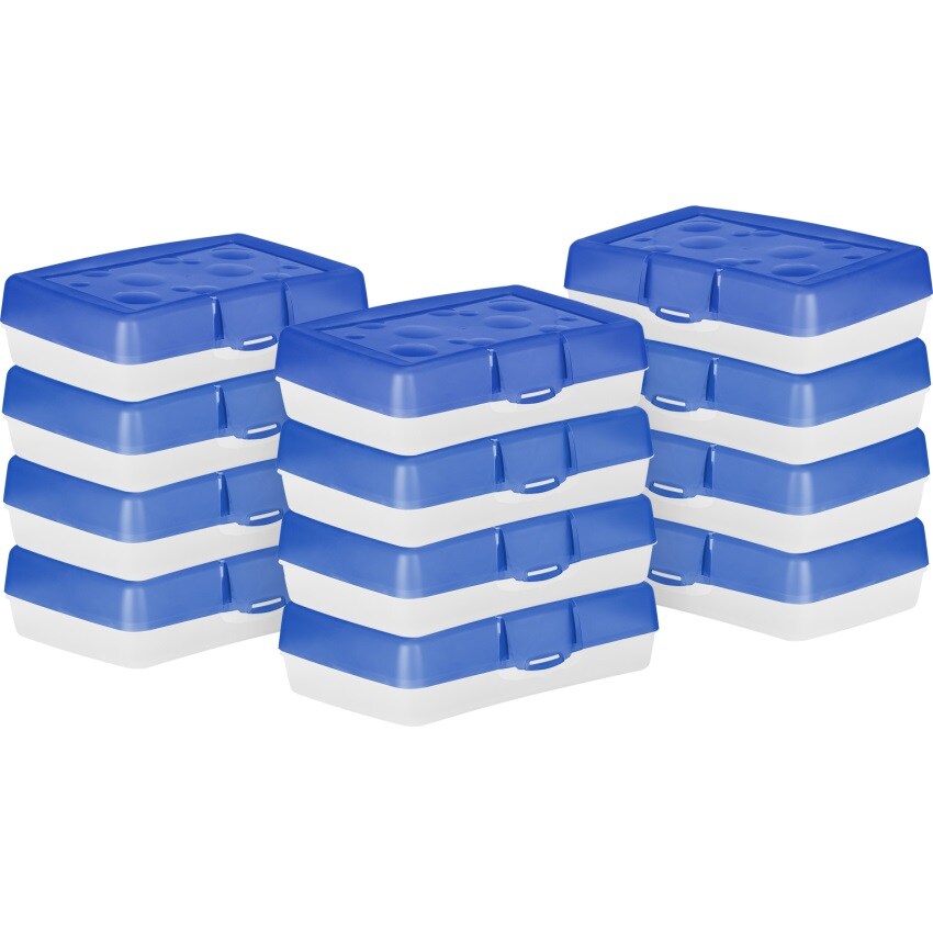 Storex Pencil Case, Blue (Box of 12) | Michaels
