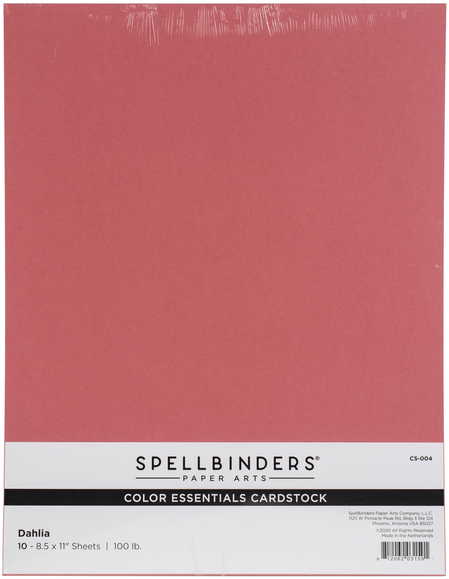 Spellbinders Color Essentials Cardstock 8.5"X11" 10/Pkg-Dahlia | Michaels