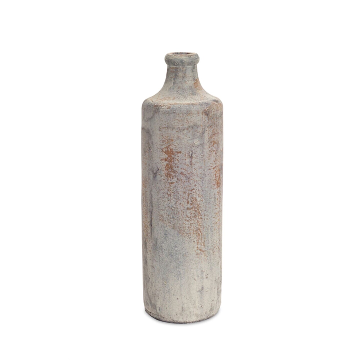 Melrose Set of 2 Vintage Distressed Tabletop Bottles 17" | Michaels