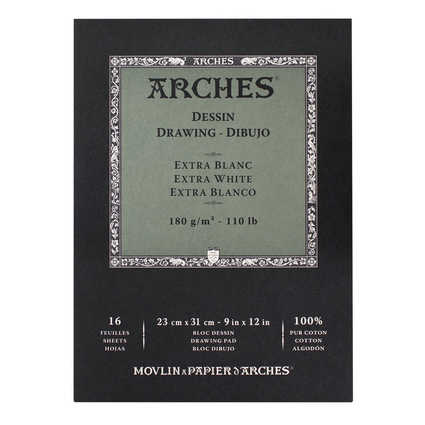 Arches - White Drawing Pad - 9" x 12" | Michaels