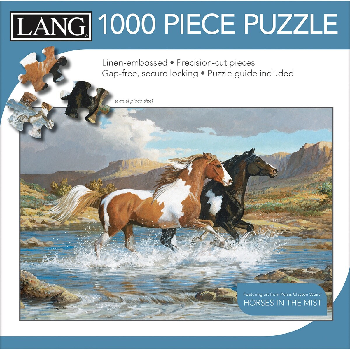 Lang Jigsaw Puzzle 1000 Pieces 29"X20"-Stream Canter | Michaels