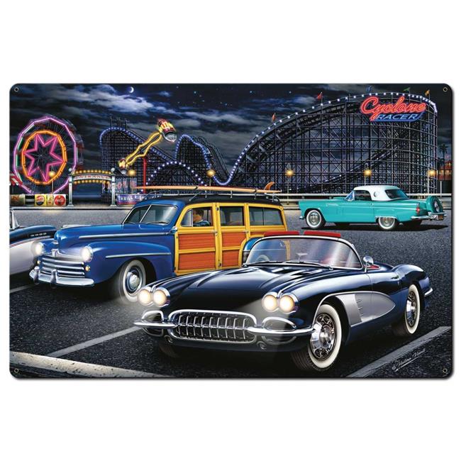 Pasttime Signs JGS024 Cyclone Racer Sign - 36 x 24 in. | Michaels