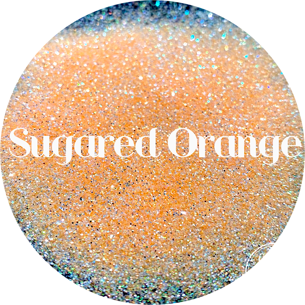 Polyester Glitter - Sugared Orange by Glitter Heart Co.™ | Michaels