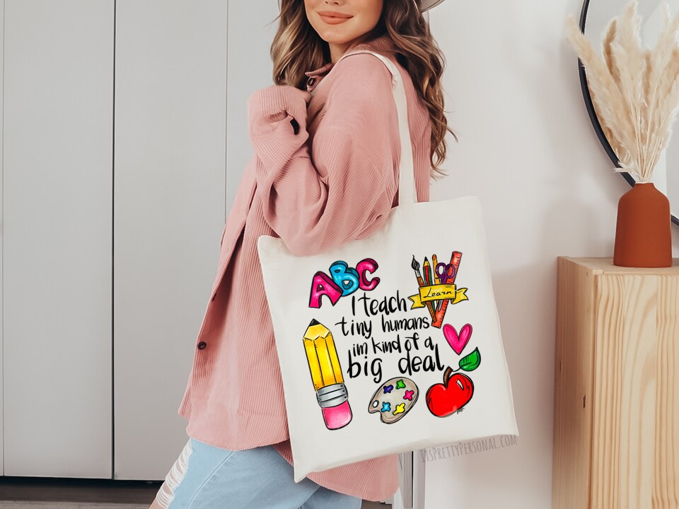 #42 DTF Print- Teach Tiny Humans | Michaels