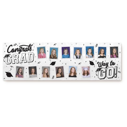Graduation Customizable Photo Outdoor Banner | Michaels