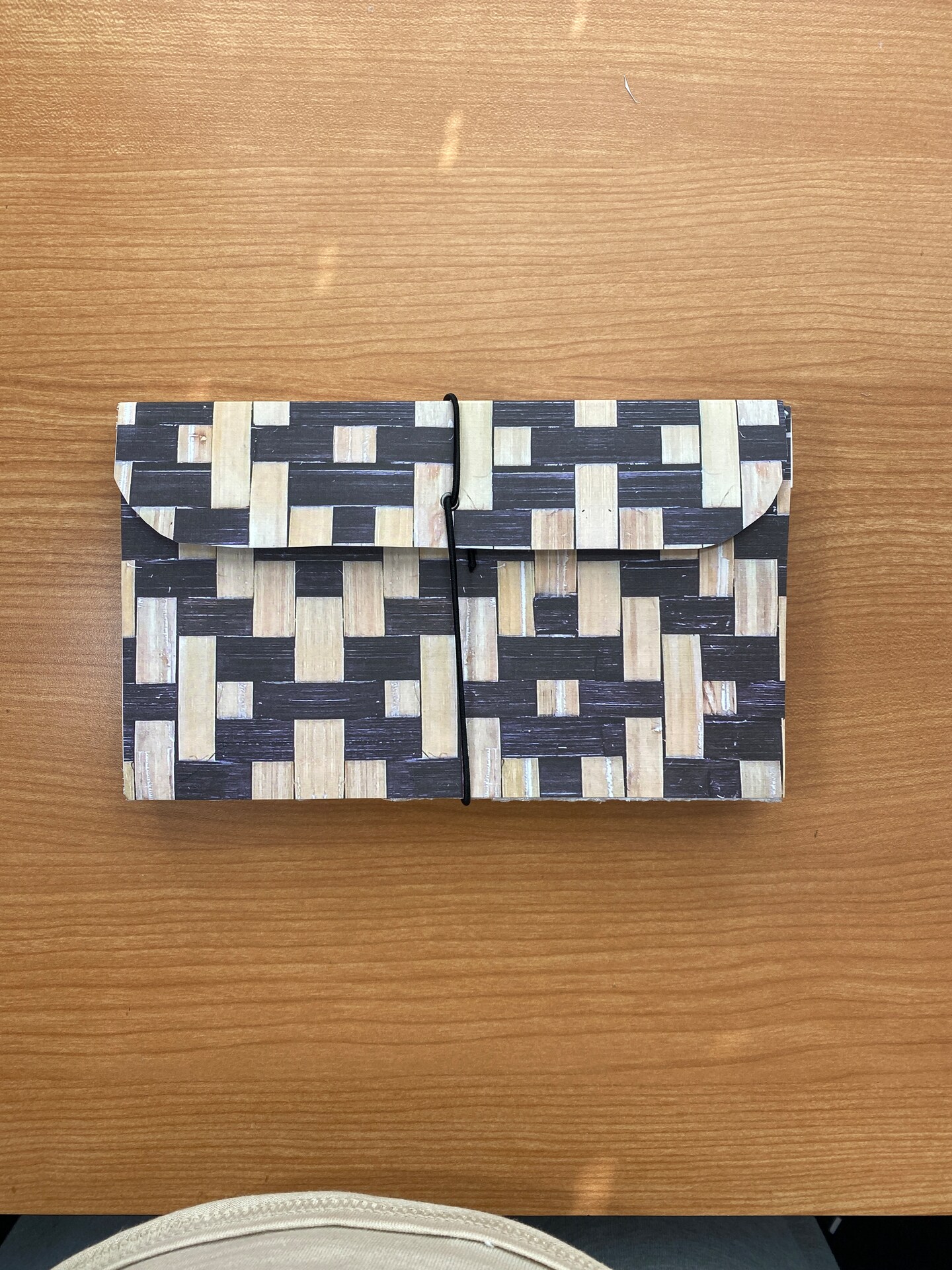 Basket Weave Accordion Wallet, File Ephemera Organizer, Expandable ...