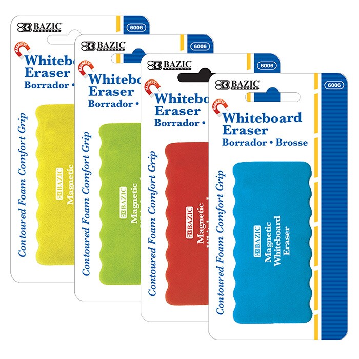 BAZIC Whiteboard Eraser Magnetic w/ Foam Comfort Grip | Michaels
