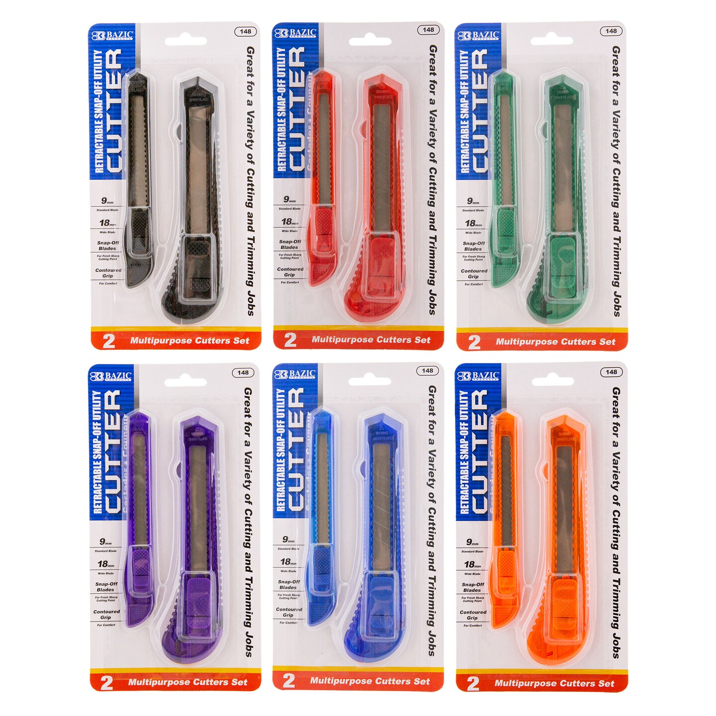 BAZIC Multipurpose Cutter Jumbo & Mini (2/Pack) | Michaels