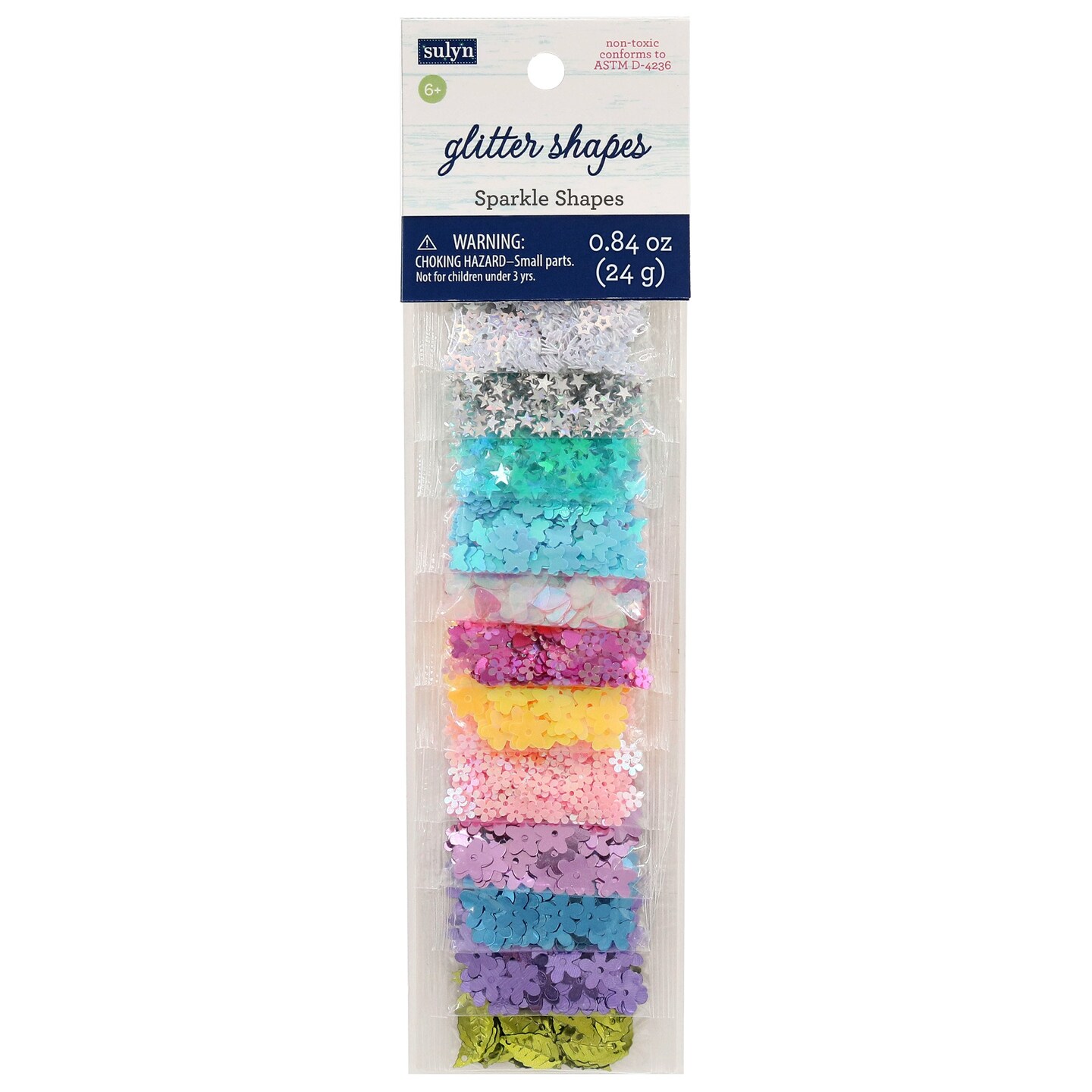Sulyn Glitter And Sparkle Shapes-0.84oz | Michaels