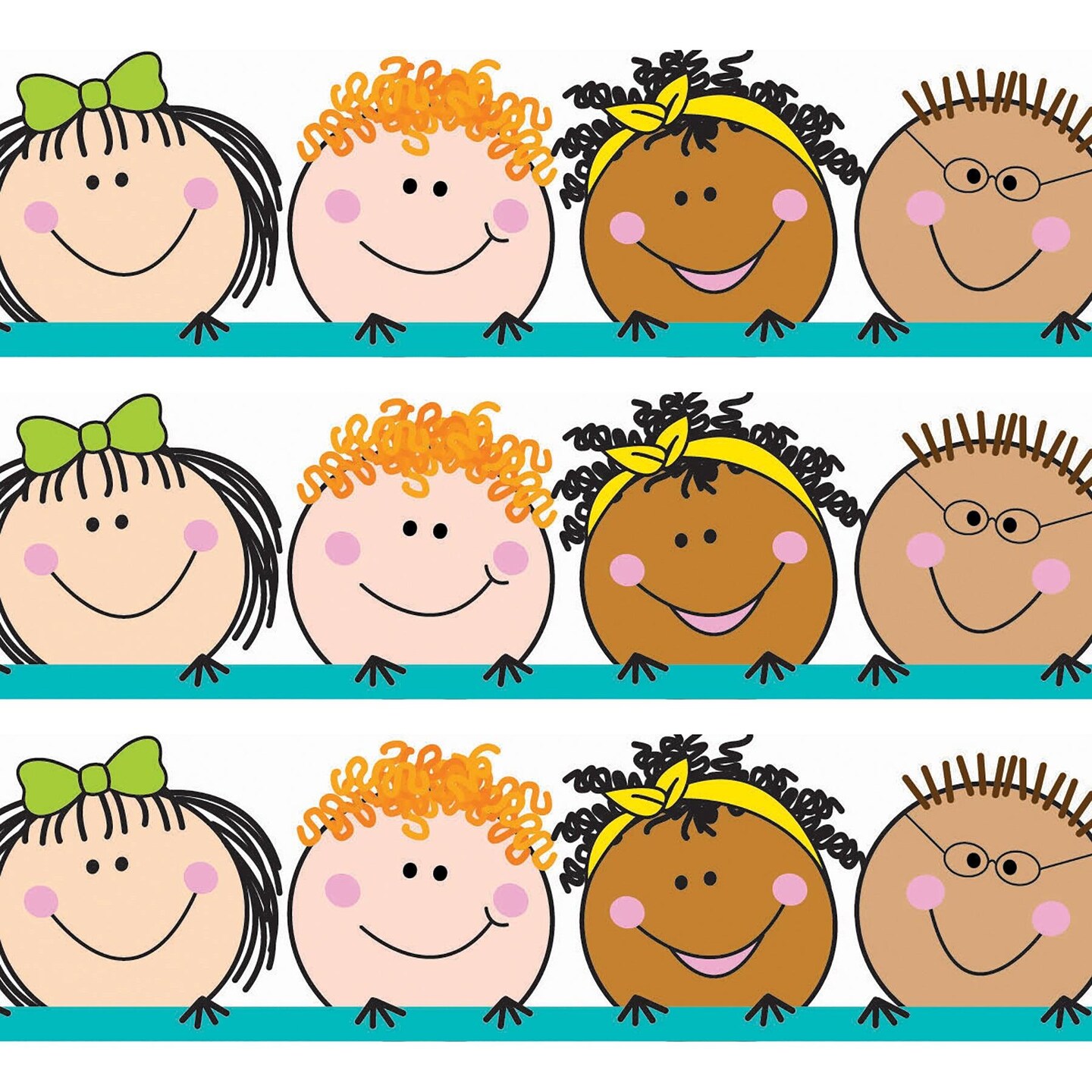 Stick Kids EZ Border™, 48 Feet Per Pack, 3 Packs | Michaels