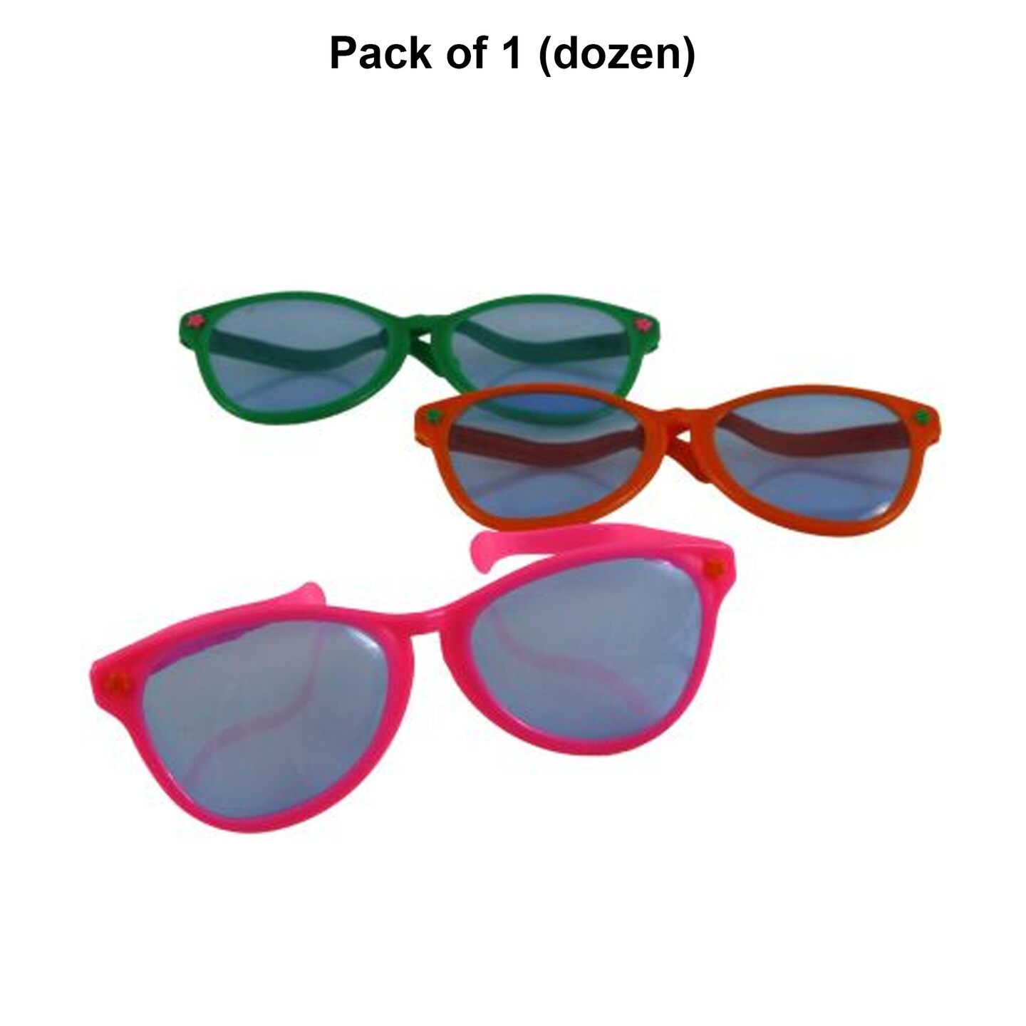 Jumbo Sunglasses – 10 1/2 Inch – 12 Count, Count: 1 dozen | Michaels