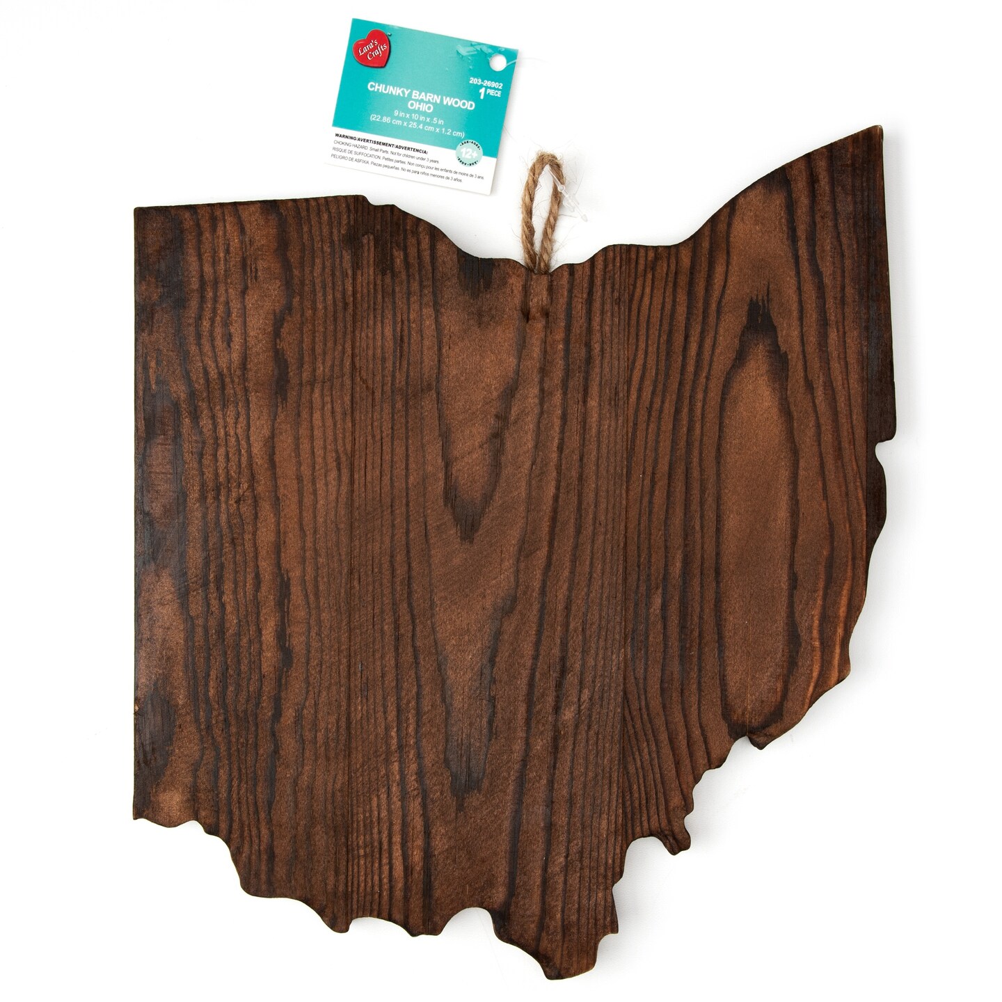 CousinDIY Wood State Shaped Plaque 9"X10"X0.5"-Ohio | Michaels