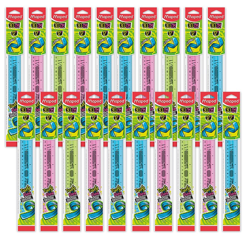 Twist'n Flex Ruler, 12" / 30Cm, Pack Of 20 | Michaels
