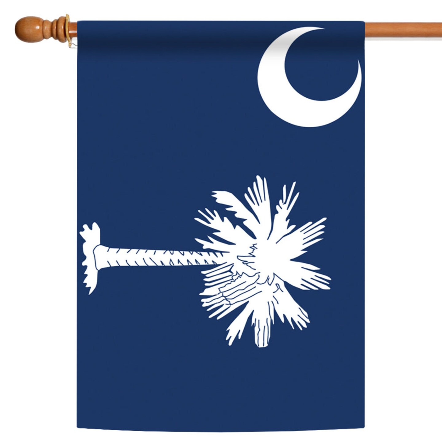 Toland Home Garden Blue and White South Carolina State Outdoor House ...