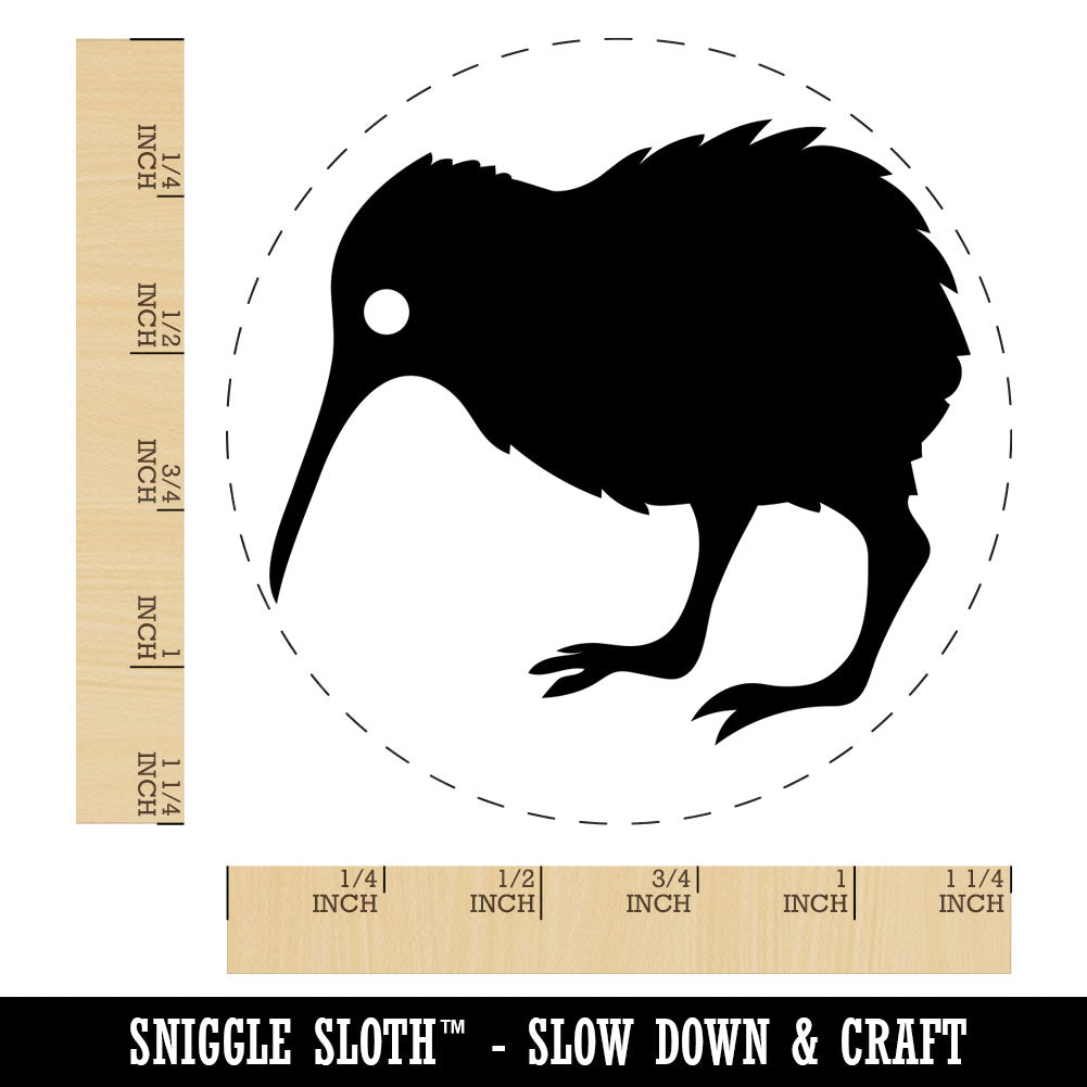 New Zealand Kiwi Bird Rubber Stamp for Stamping Crafting Planners ...