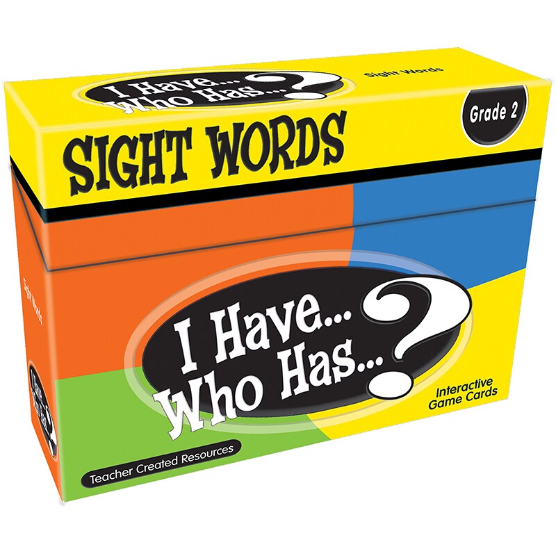I Have, Who Has Sight Words Game, Grade 2 | Michaels