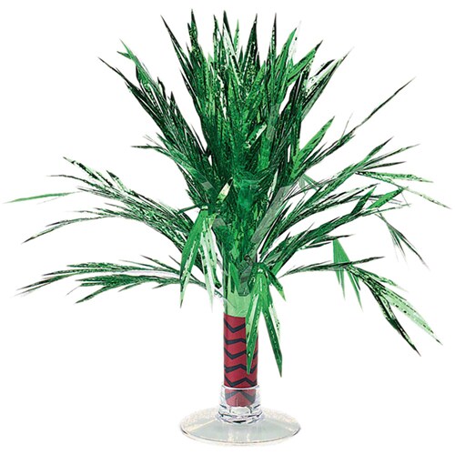 Mini Palm Tree Foil Centerpiece | Michaels