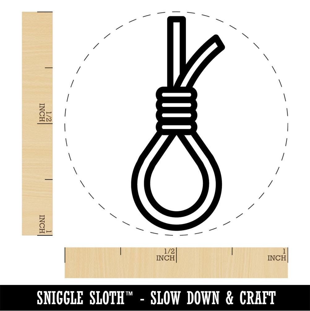 Hangman's Noose Knot Tarot Card Rubber Stamp for Stamping Crafting ...