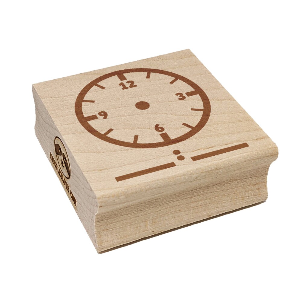Blank Clock Telling Time Numbers Analog Digital Math Teacher School ...