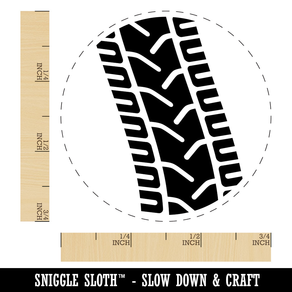 Tire Tread Track Rubber Stamp for Stamping Crafting Planners | Michaels