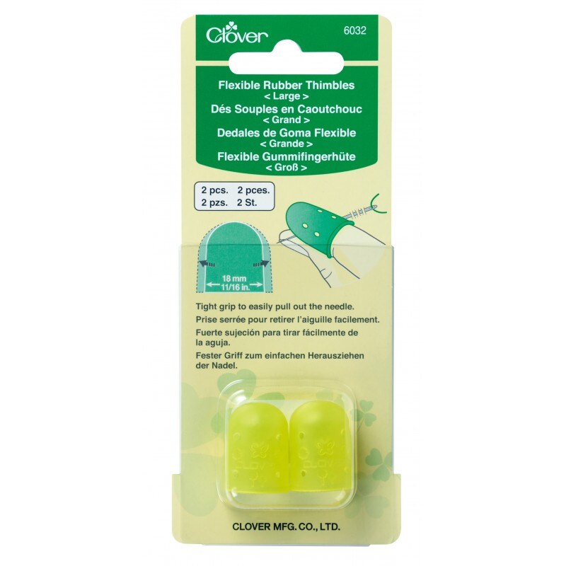 Clover Flexible Rubber Thimbles - Large | Michaels