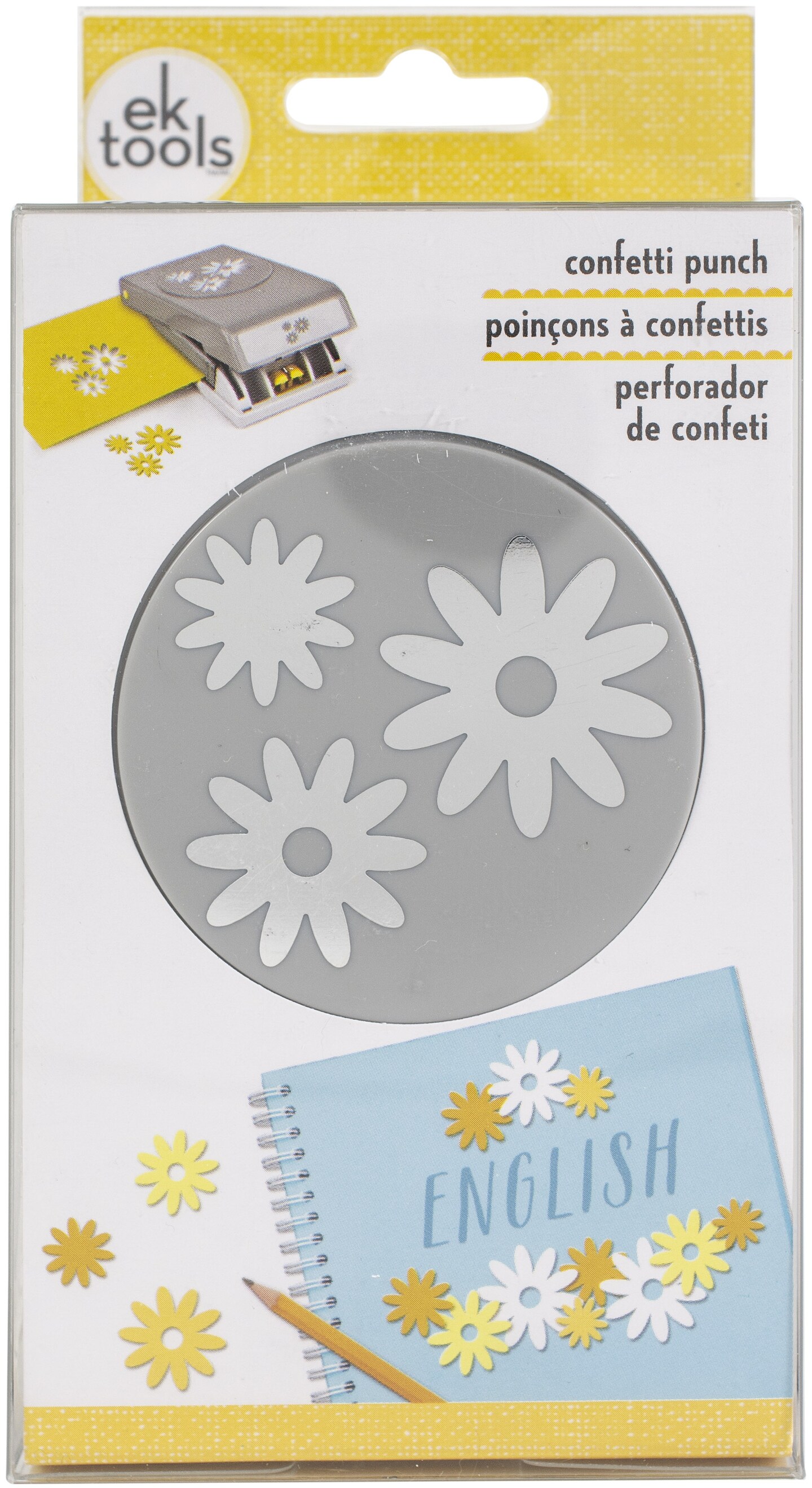 EK Tools Large Double Punch-Daisy Confetti | Michaels