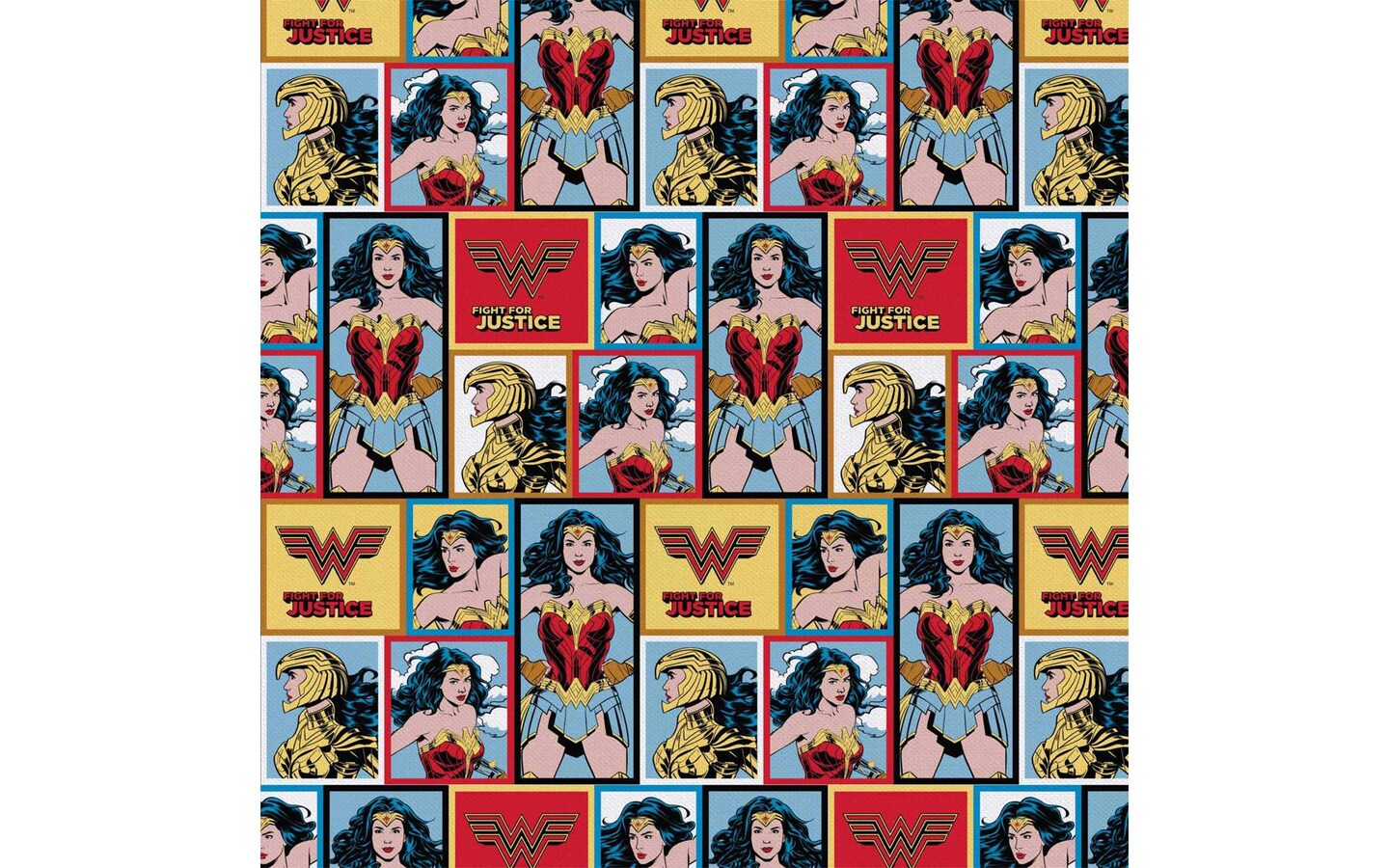 DC Comics Cotton Precut 2yd WW84 Blocks | Michaels