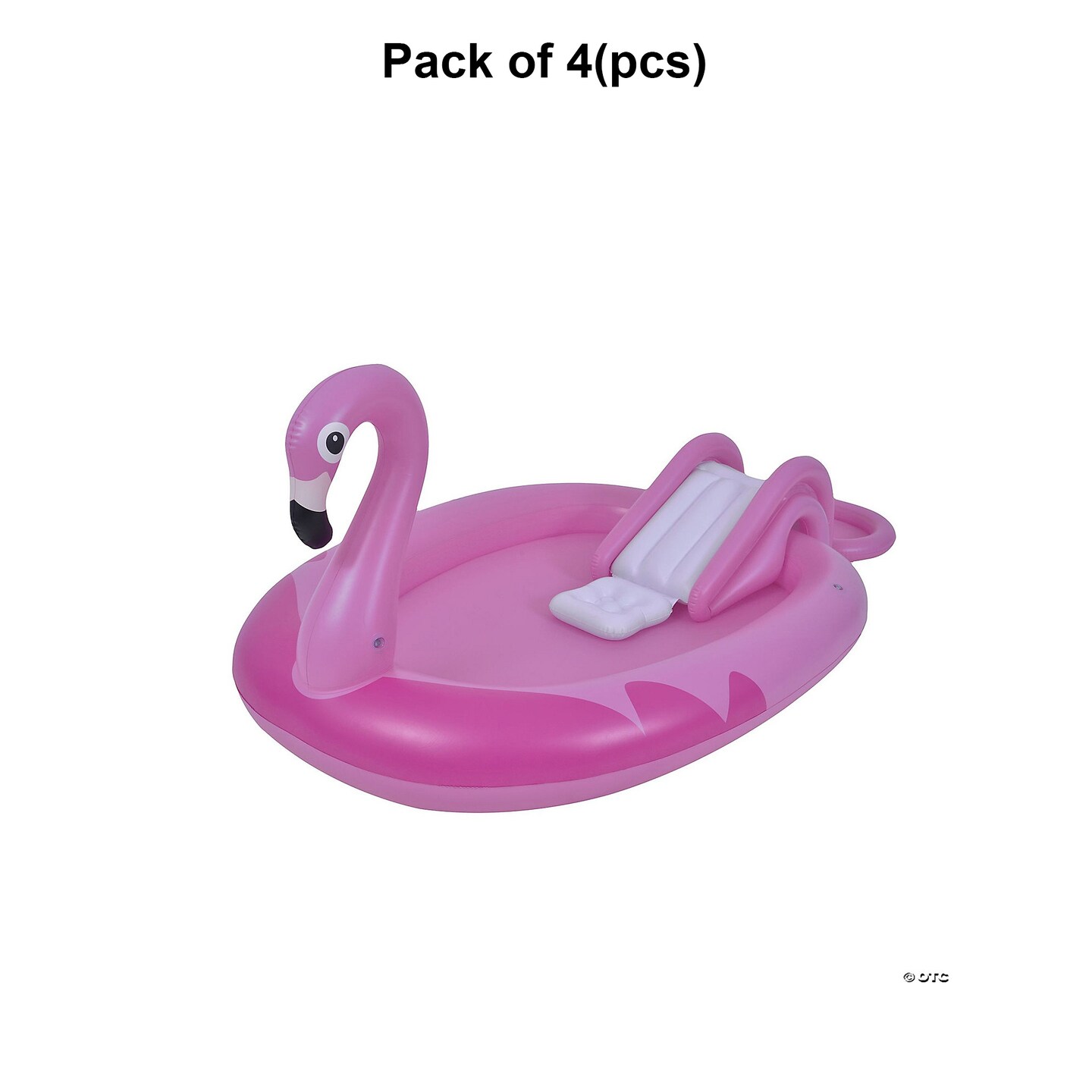 4 Pack: 83" Inflatable Pink Flamingo Kiddie Pool with Sprayer | Michaels