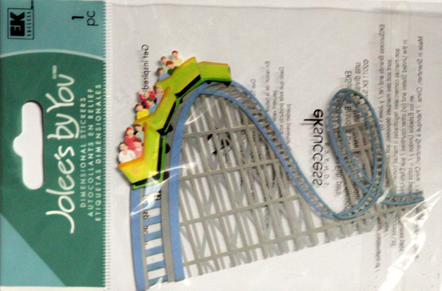 Jolee's Boutique Roller Coaster Dimensional Stickers | Michaels