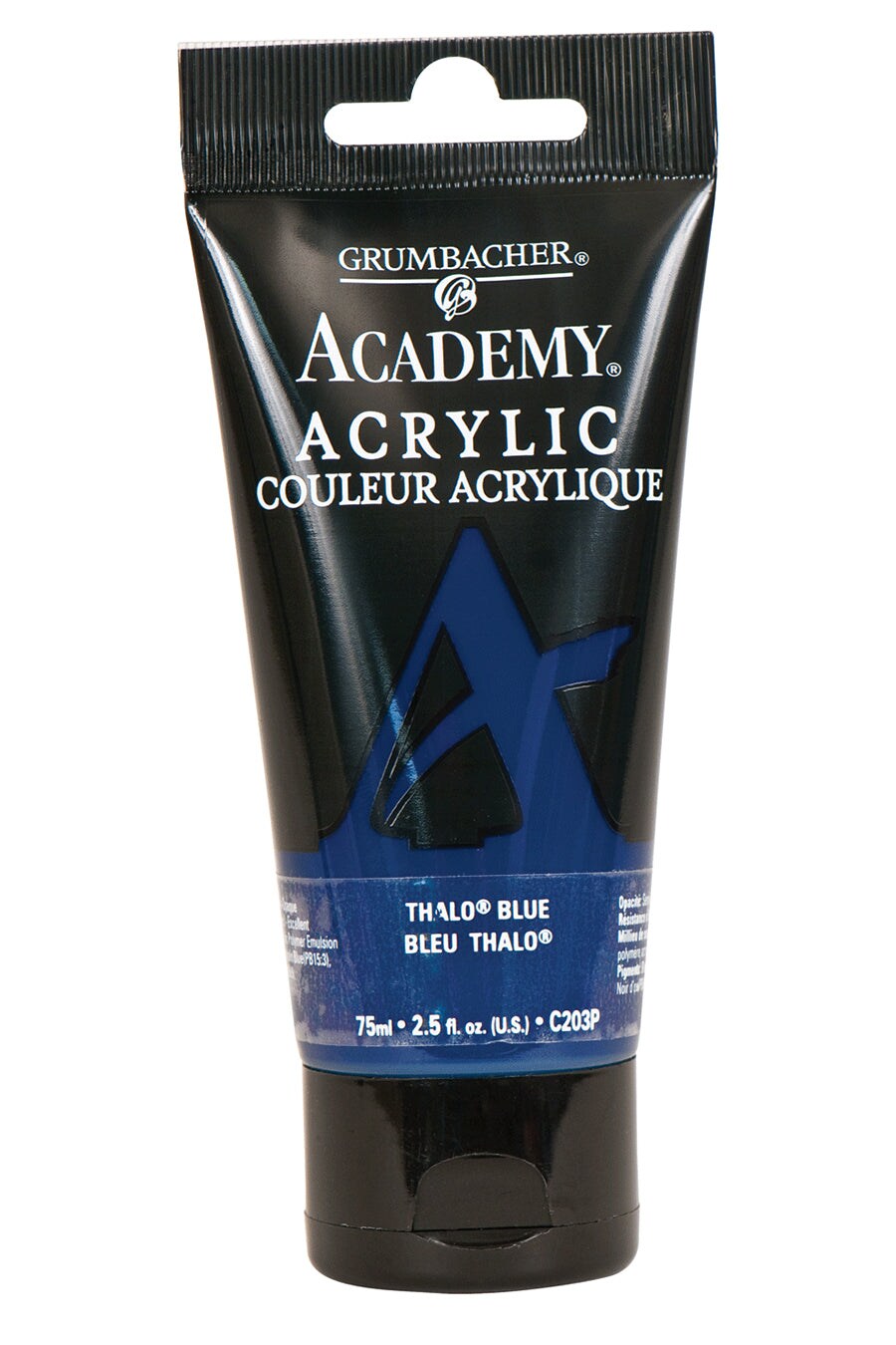 Academy® Acrylic Paint Blue Color Family, Size: 75 ml. (2.5 fl. oz ...