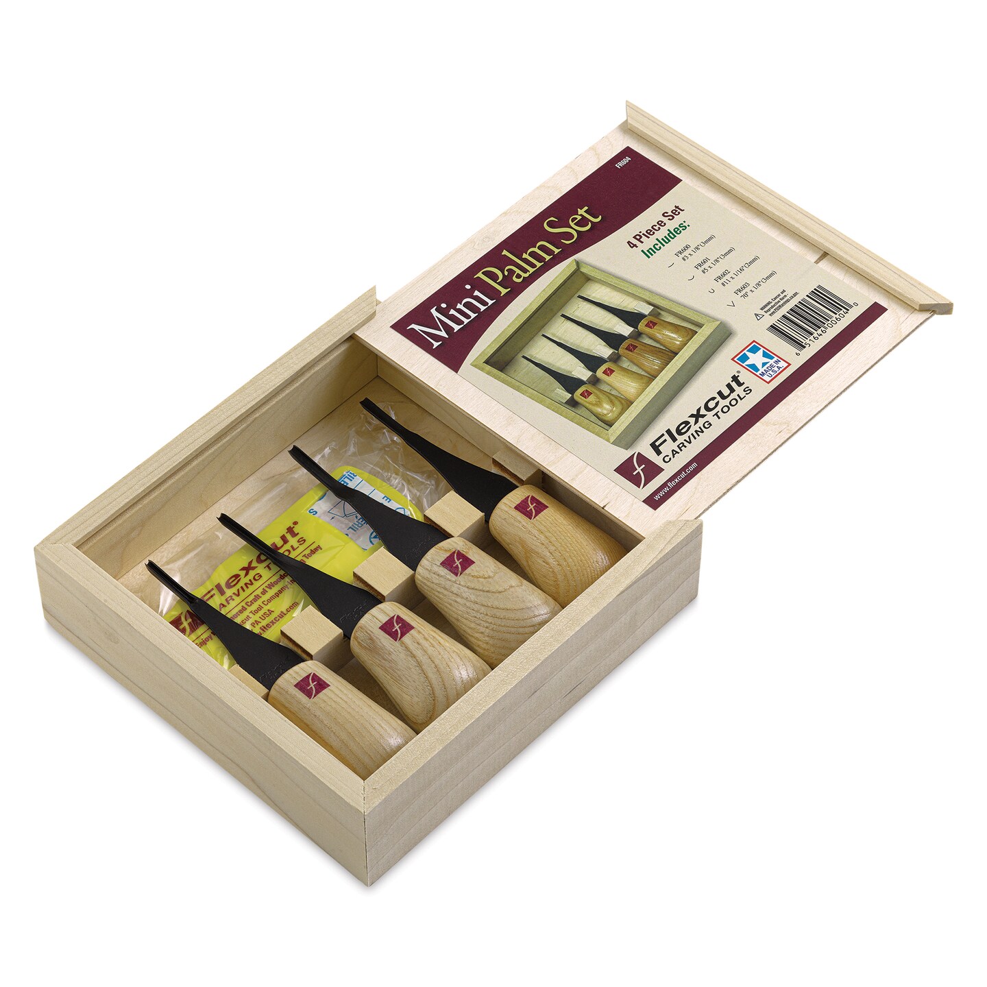 Flexcut Mini Palm-Sized Carving Tools - Set of 4 | Michaels