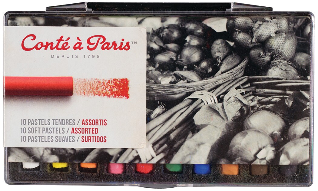 Conte Soft Pastel Set - 10-Color Set | Michaels