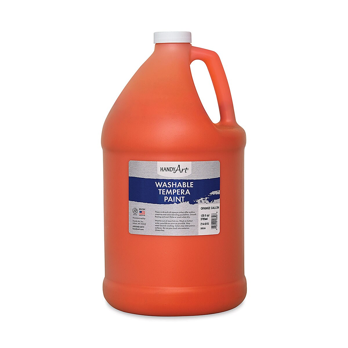 Handy Art Washable Paint - Orange, 128 oz | Michaels