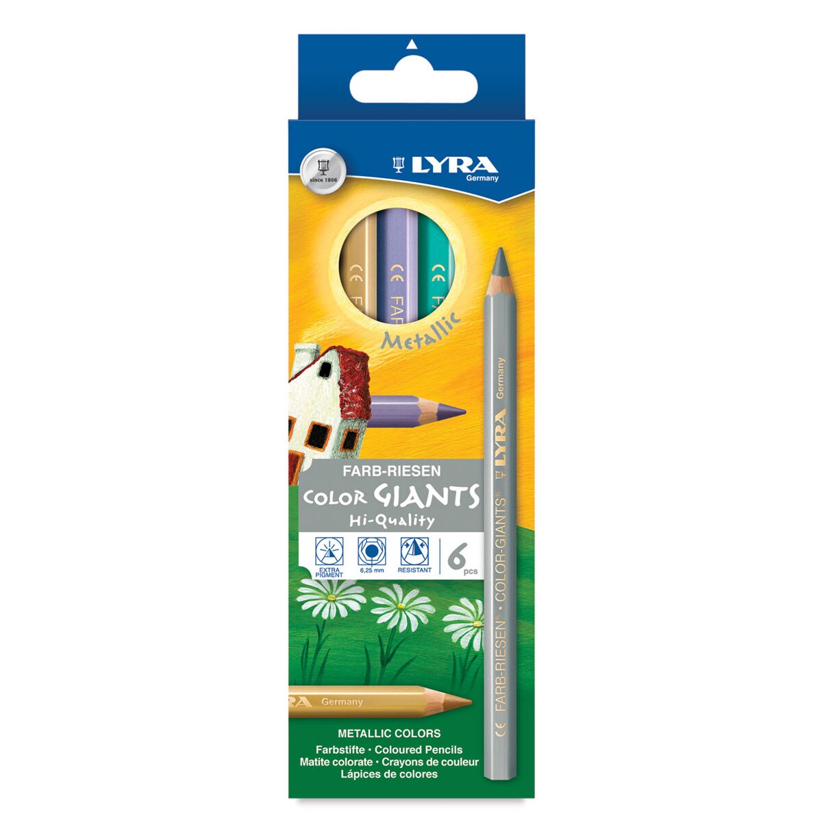 Lyra Color Giant Set - Metallic Colors, Set of 6 | Michaels
