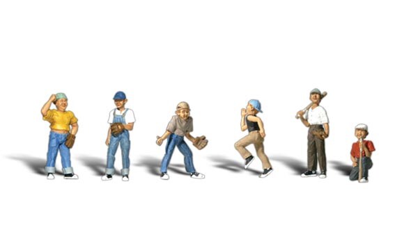 Woodland Scenics HO-Scale HO BASEBALL PLAYERS II Figures | Michaels