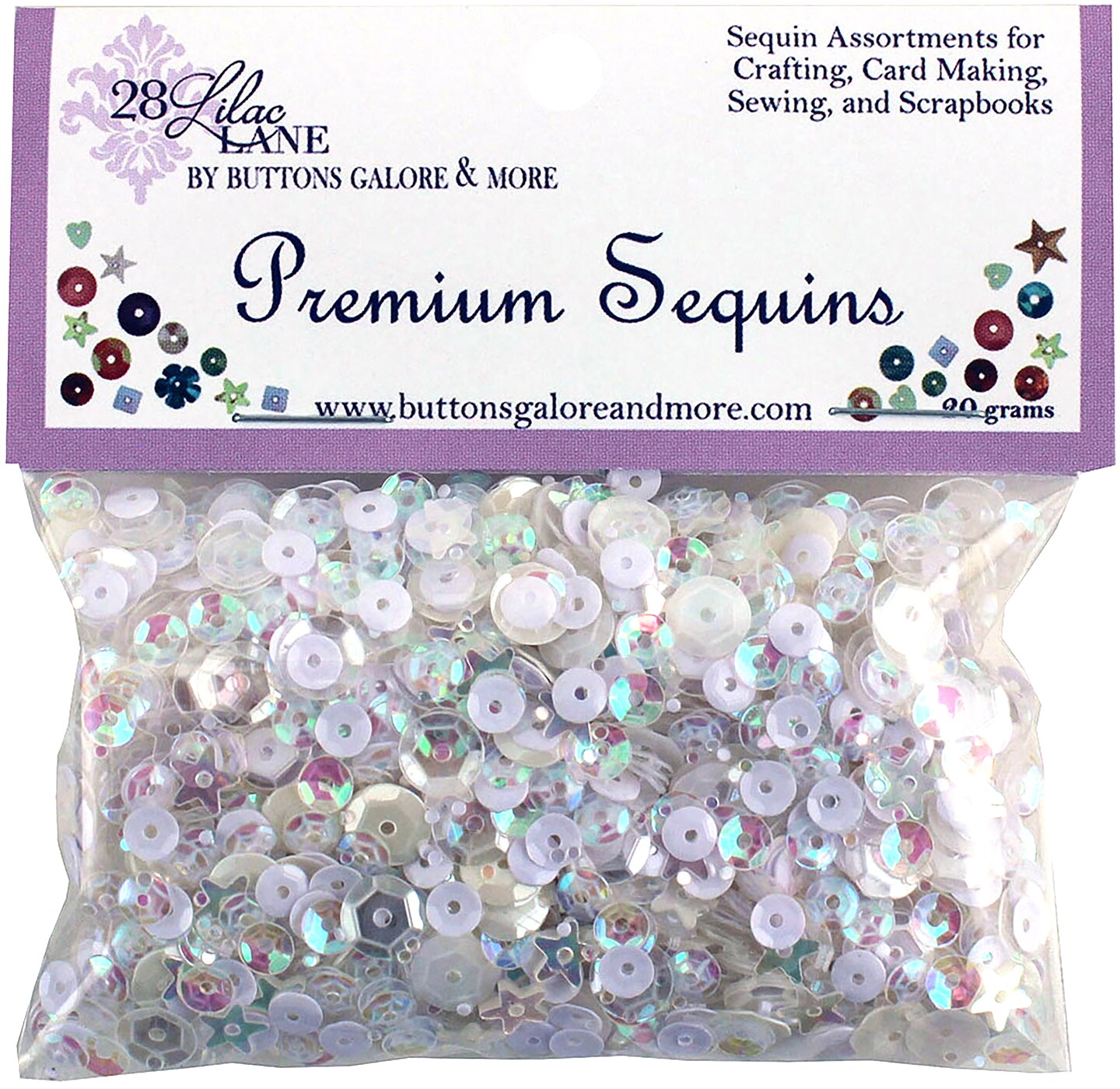 28 Lilac Lane Premium Sequins 20g | Michaels