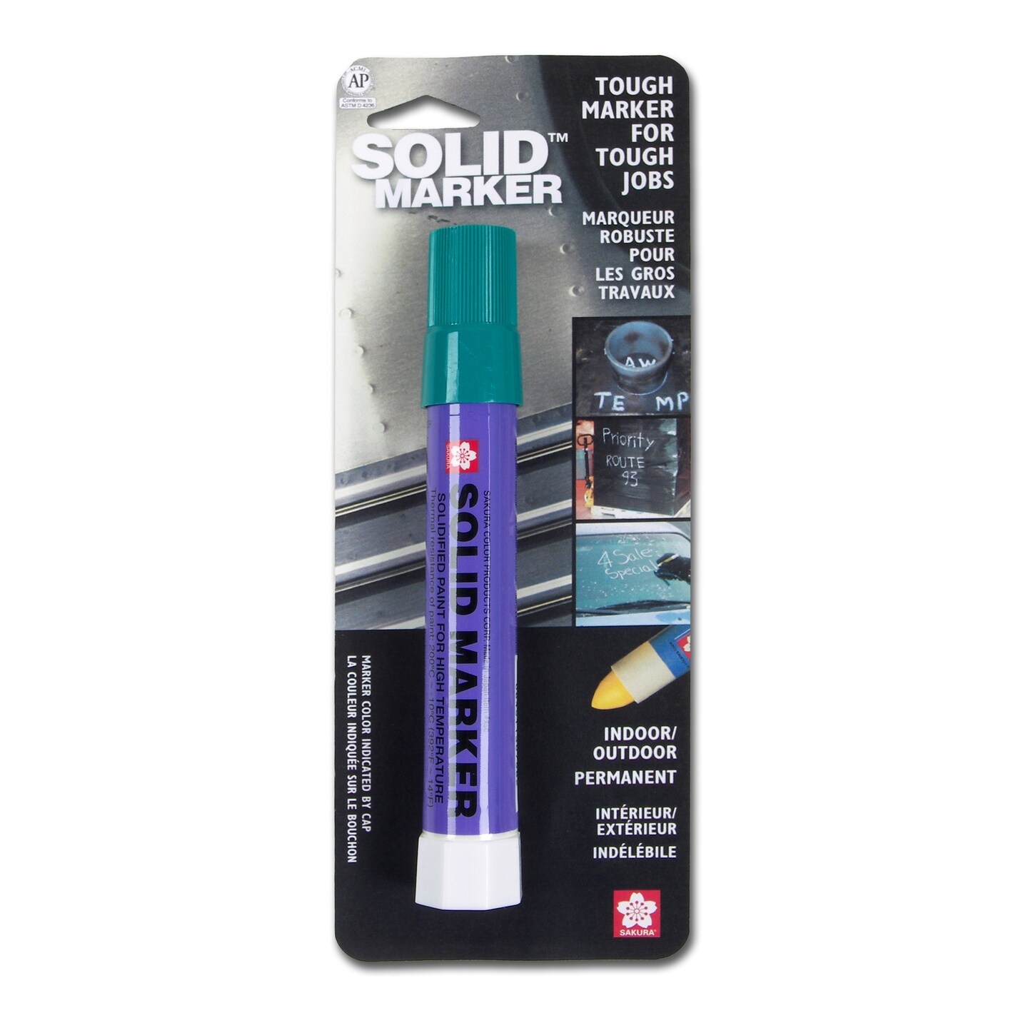 Sakura Solid Marker, The Original Solidified Paint Marker, 1Pk Green ...
