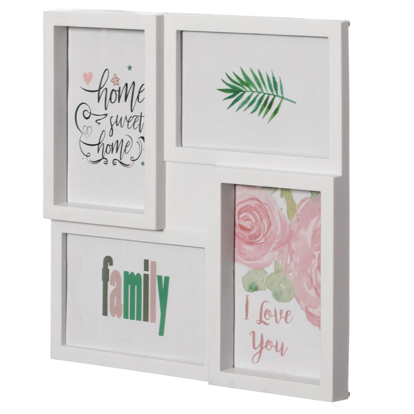 Decorative Modern Multi Photo Holder Tabletop and Wall Mounted and ...