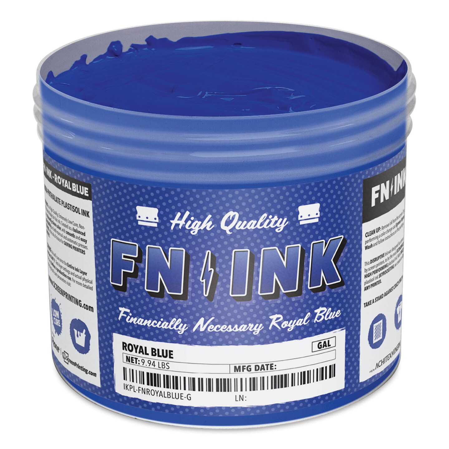 FN Ink Plastisol Screen Printing Ink - Royal Blue, Gallon | Michaels