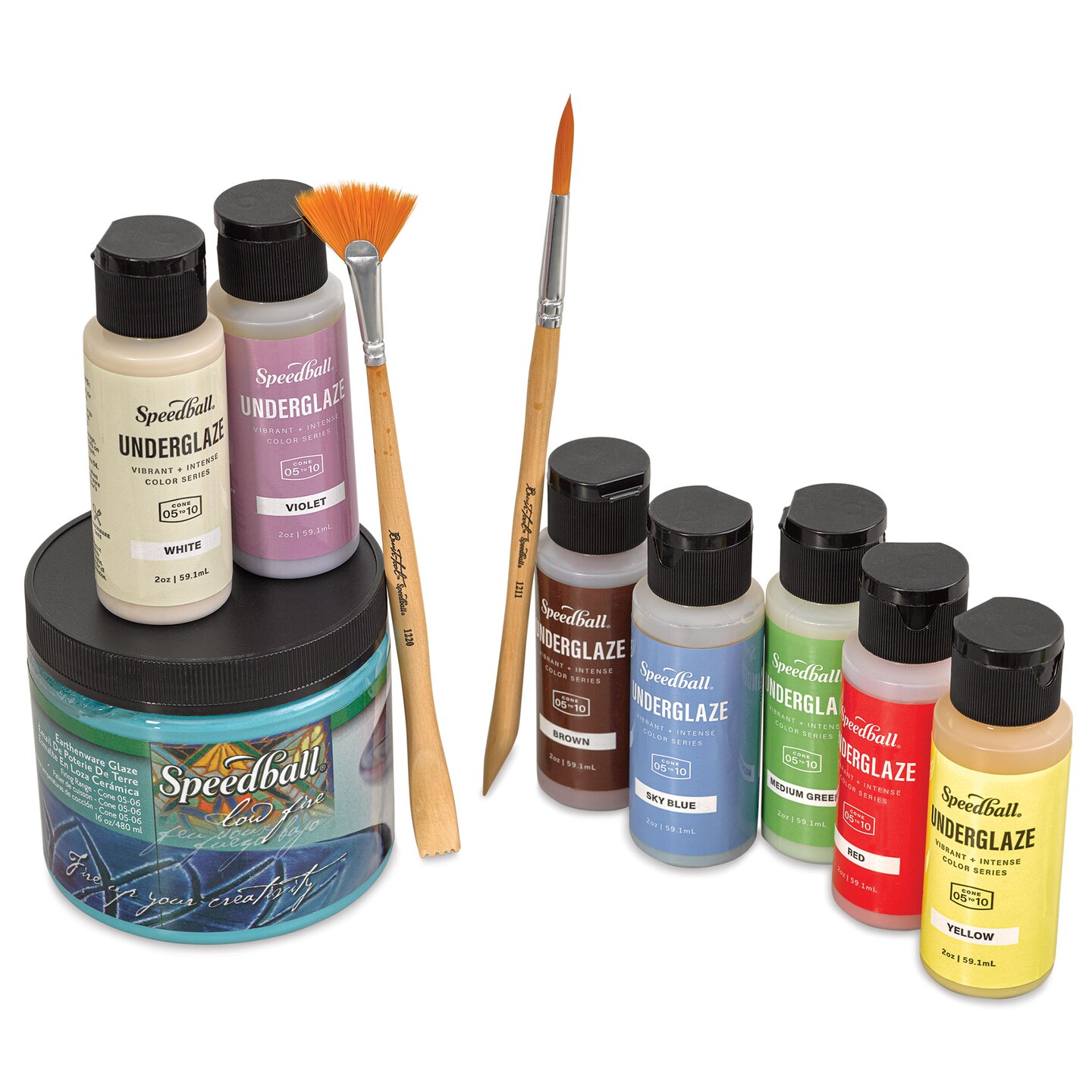 Speedball Glaze Starter Kit - 10 Piece Kit | Michaels