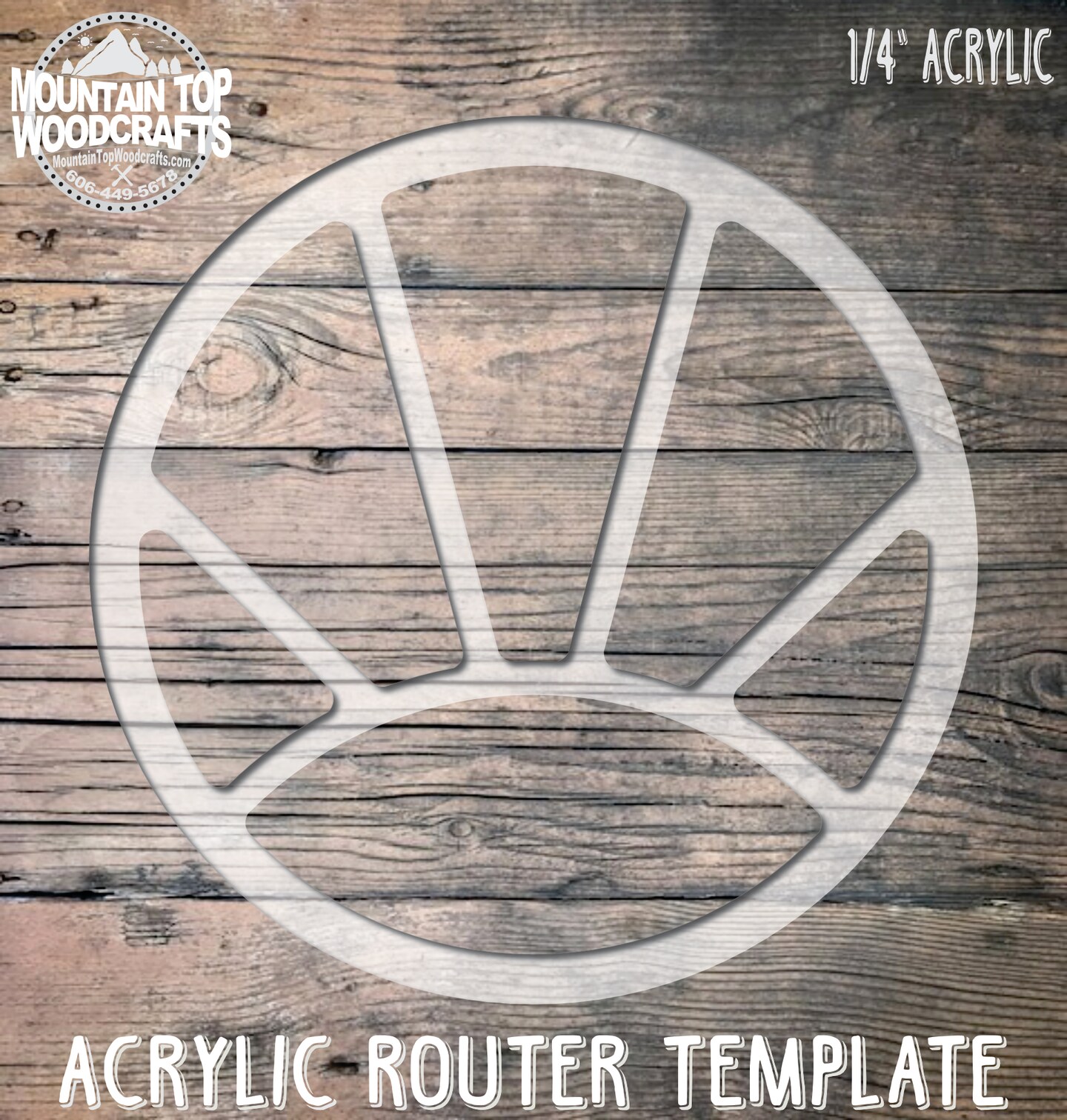 Paw Print Round Section Tray Platter ~ Acrylic Inlay Wood Router ...